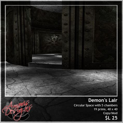 Second Life Marketplace Ad{ } Demons Lair