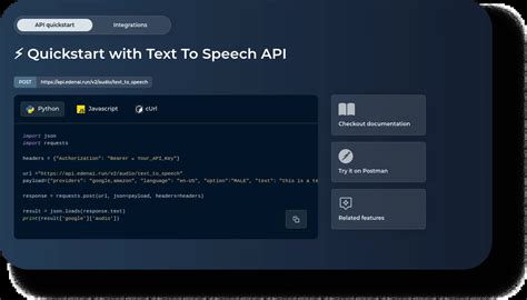 How to generate voice with AI? | Eden AI