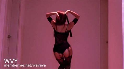 Watch Waveya Waveya Sexy Body Black Silk Porn Spankbang