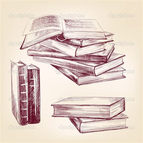 Realistic Book Drawing At Explore Collection Of