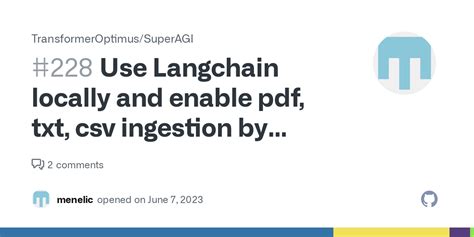 Use Langchain Locally And Enable Pdf Txt Csv Ingestion By