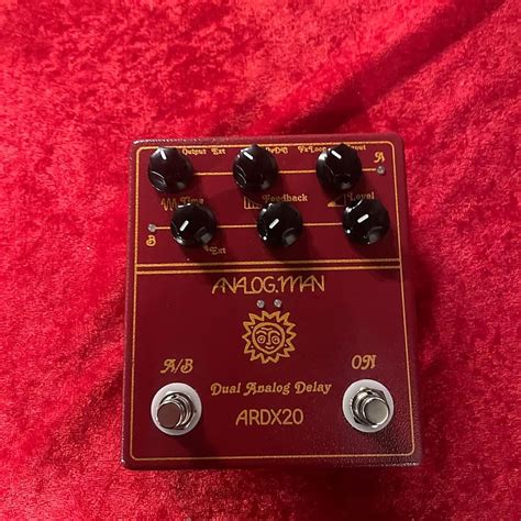 ARDX Dual Analog Delay Analogman Delay Guitar Effects Pedal Reverb