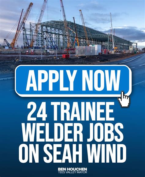 2️⃣4️⃣ Trainee Welder Jobs On Teesworks 👊 🚨 Applications For 24 Trainee