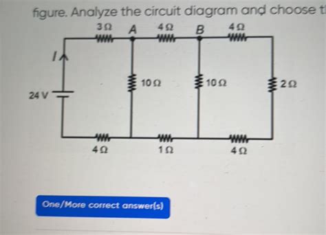Figure Analyze The Circuit Diagram And Choose StudyX