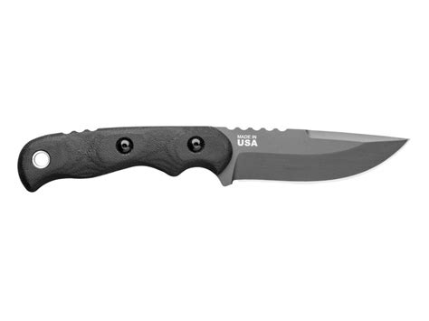 Tops Knives Tex Creek Fixed Blade Knife 419 Drop Point 1095 Sniper