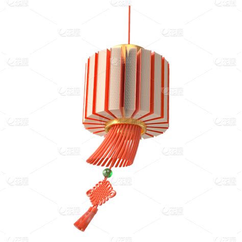 立体感春节灯笼元素贴纸