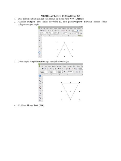 Membuat Logo Di Coreldraw X5 Pdf Metode And Bahan Ajar