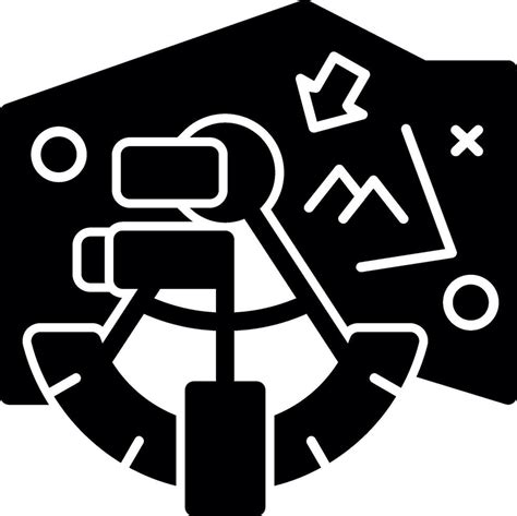 Navigation Tools Glyph Icon 39485860 Vector Art At Vecteezy