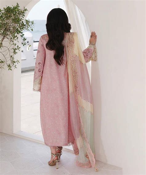 Qalamkar Sahil Luxury Lawn 26 Resham Fabrics