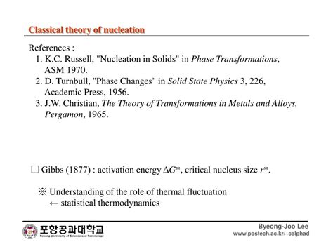 Ppt Nucleation Kinetics Powerpoint Presentation Free Download Id