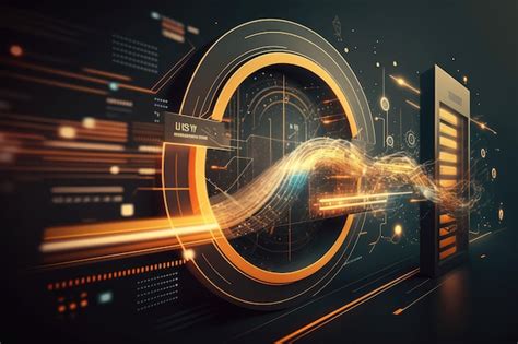 Premium Photo Artificial Intelligence Big Data Information Flow