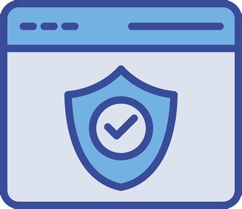 Browser Protection Isolated Vector Icon Which Can Easily Modify Or Edit 7232374 Vector Art At