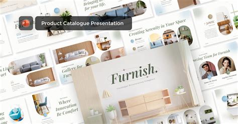 Каталог продукции Powerpoint Шаблоны презентаций Включая мебель и каталог Envato Elements