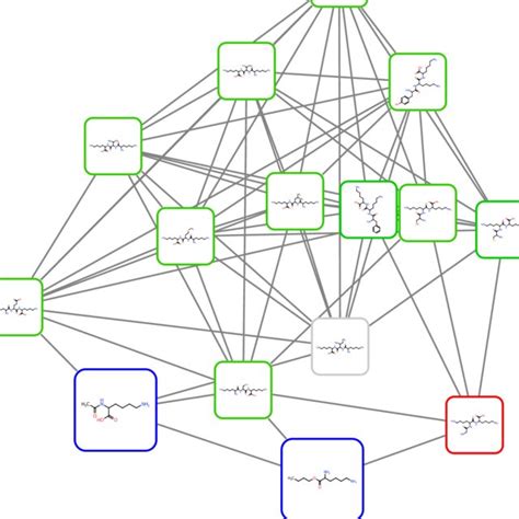 Connected Component Analysed By Chemwalker Larger Nodes Represent Seed