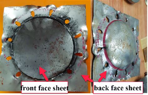 Sample Of Coreless Steel Sheet After Explosion Test Download Scientific Diagram