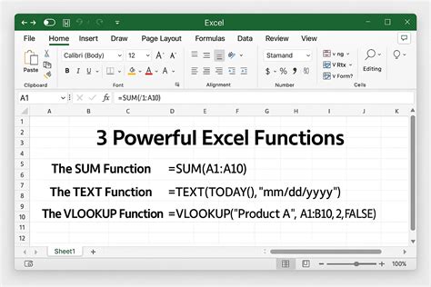 3 Powerful Excel Functions That Make Your Work Easier Brainiqa