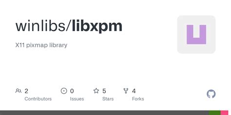 Github Winlibslibxpm X11 Pixmap Library