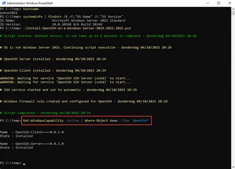 How To Install Openssh On A Windows Server 201920222025 Using A