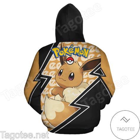 Eevee Costume Pokemon Jacket Hoodie Sweater T Shirt Tagotee