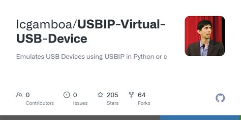 github lcgamboa usbip virtual usb device emulates usb devices using