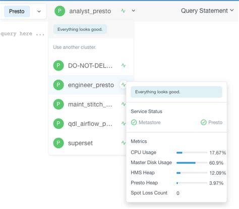Data Discovery Tools Qubole Workbench Qubole