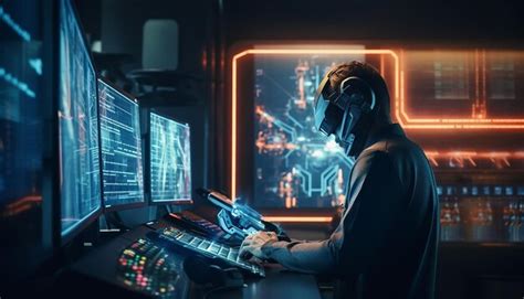 Premium Ai Image Automation Data Analytic With Robot And Digital Visualization For Big Data