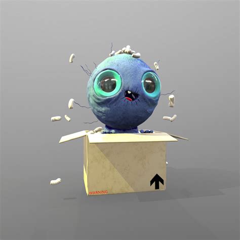 Cute Box Free 3d Model Fbx Free3d