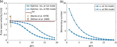 Symmetric Tree—pulsatile Hemodynamics Results Versus Generation Number