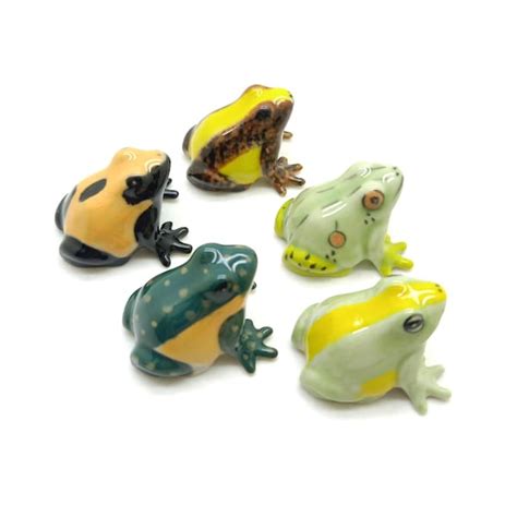 Ceramic Frogs Etsy