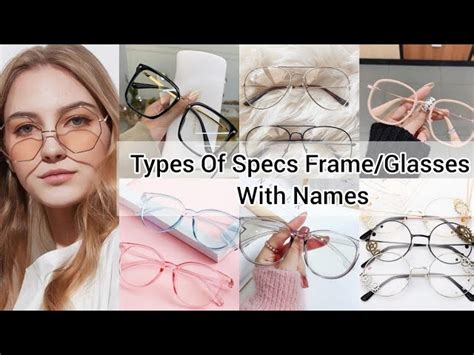 Types Of Glasses Frames Glasses Face Shape Determining The Best