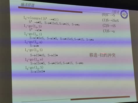 电子科技大学编译原理期末习题课