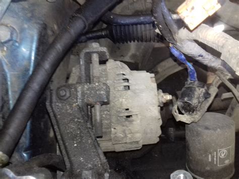 ТО Генератора, замена ремня генератора. — Mazda 626 IV (GE), 1,8 л ...