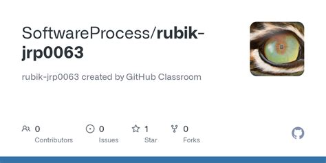 GitHub SoftwareProcess Rubik Jrp Rubik Jrp Created By GitHub Classroom