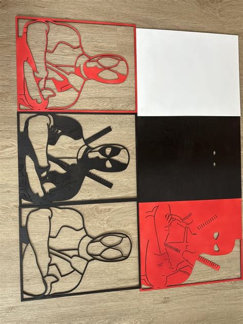 6 Layers Designed Deadpool Is Here Rlasercutting