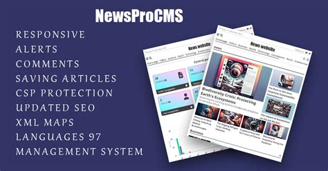 newspro news and cms platform script