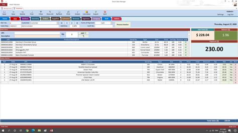 Microsoft Access Invoicing Software Microsoft Access Programs