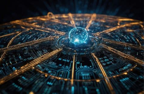 Fluxo De Dados De Matriz Digital Abstrato No Ciberespaço Imagem