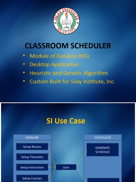 Classroom Scheduler Pdf