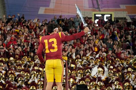 Caleb Williams 470 Passing Yards Lead No 7 Usc Over No 16 Ucla