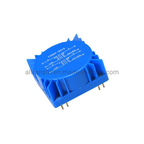 Encapsulated Toroidal Power Transformer With Insulation Class F Custom Made Pcb Mount