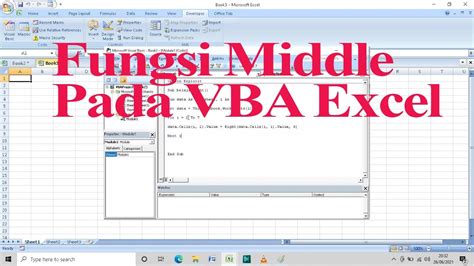 Fungsi Middle Pada VBA Excel YouTube