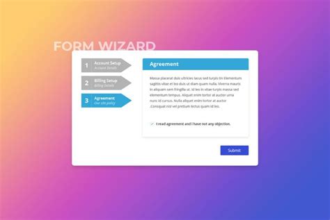 30 Best Bootstrap Multi Step Wizards And Forms 2025 Css Tutorial Form