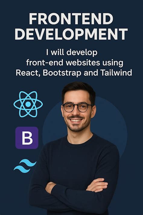 Develop Frontend Websites Using Reactbootstrap And Tailwind By Junaid