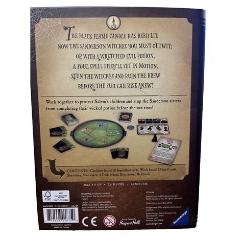 Hocus Pocus Disney Game Toy Joy