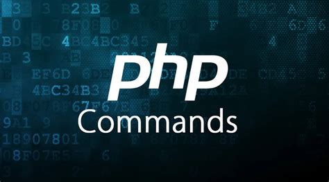 Comandos PHP Conceptos Comandos básicos y avanzados Desarrollo de software