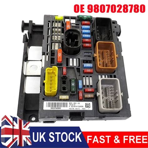 Engine Fuse Box Bsm For Citroen Berlingo Peugeot Partner 2008 2019