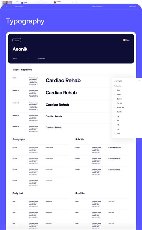eos design system and ui kit library on behance design system ui design principles ui kit