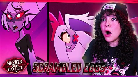 Wow • Lesbian Reacts Hazbin Hotel 1x03 Scrambled Eggs” • Youtube