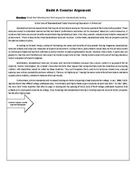 Build A Counter Argument Refutation Paragraph By Grindstone Higher