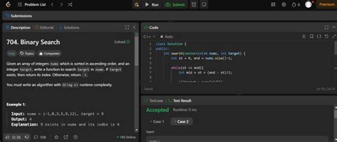 Binarysearch Leetcode Codingjourney Bhavana Vijay Manjulkar